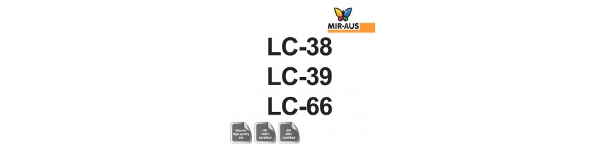 Refillable ink 100 ml cartridge code : lc-38, lc39 and lc-66