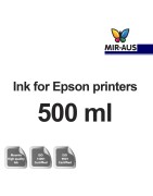 Refillable ink 500 ml bottle for Epson printers
