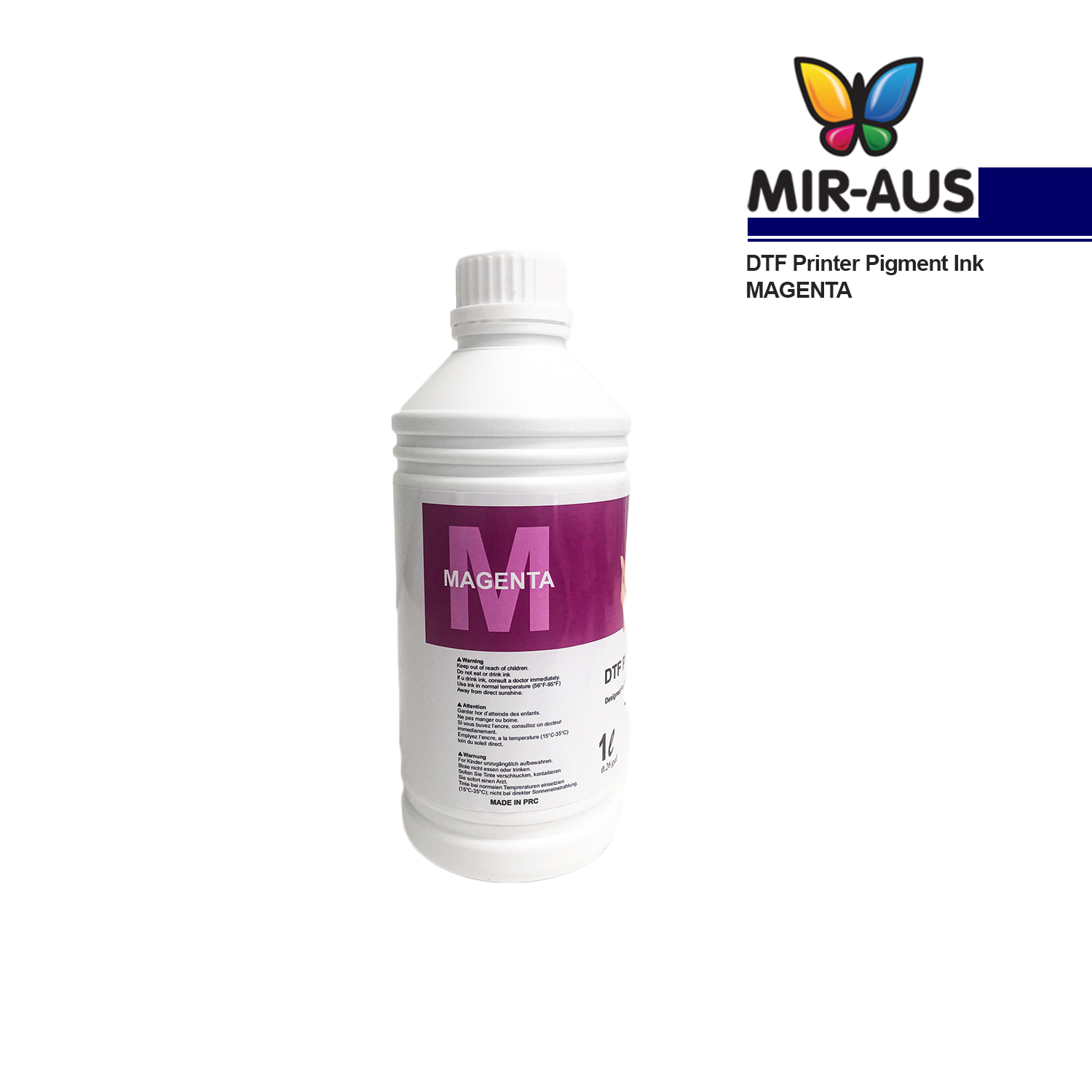 DTF MAGENTA Ink 1000ml for DTF printers