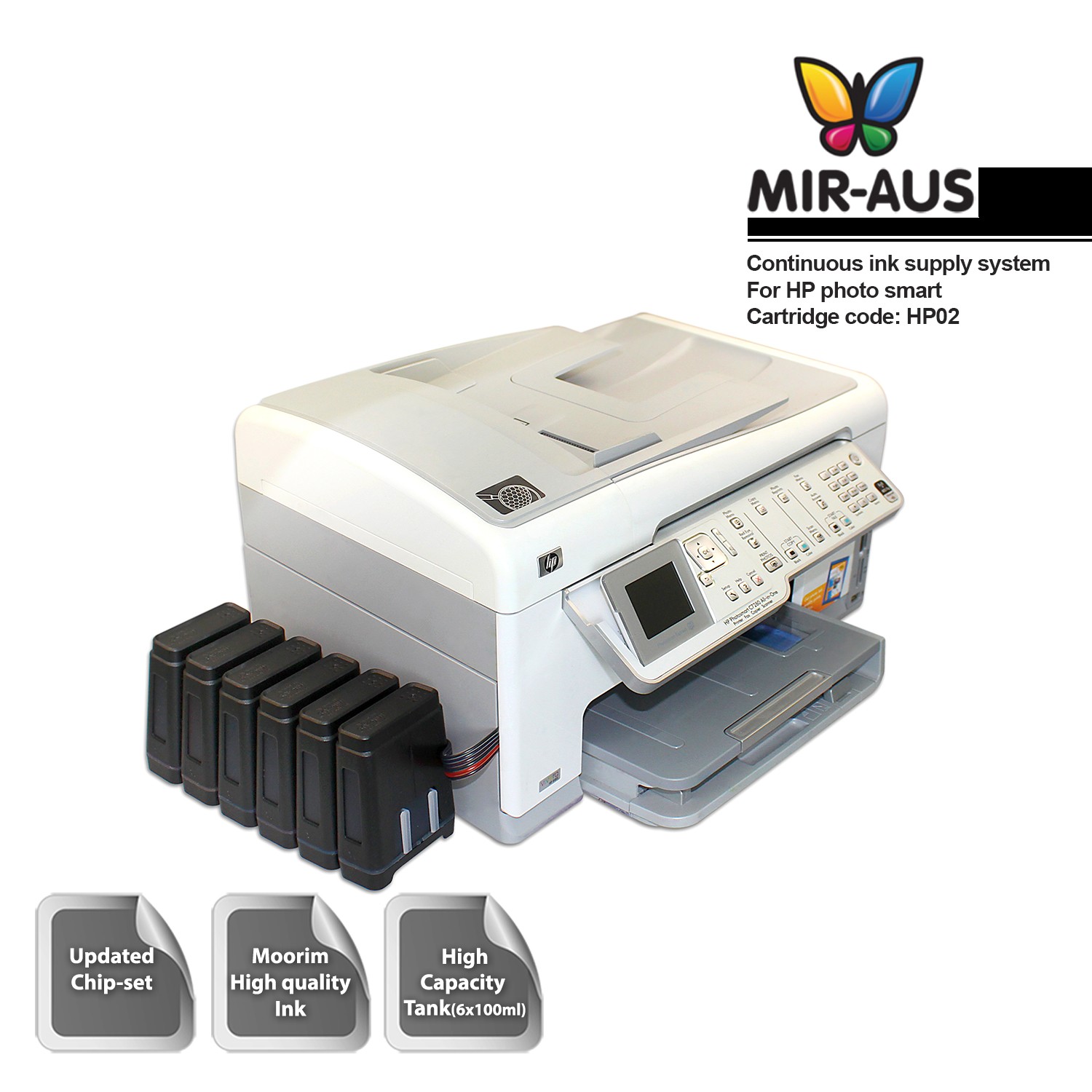 MIR-AUS online shopping-CISS FOR HP Photo-smart D7280 7280 HP-02