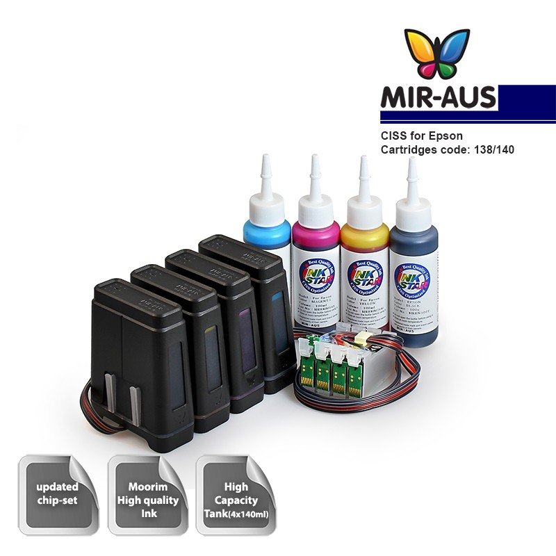 Continuous ink supply system for Epson workforce 7010