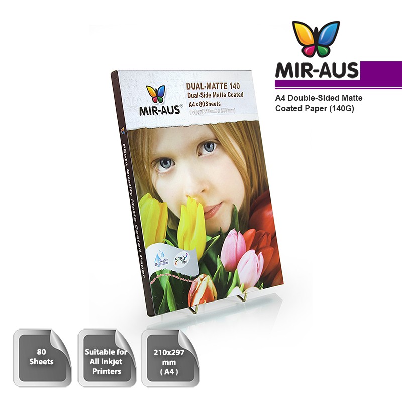 140G Double-sided Matte Coated paper