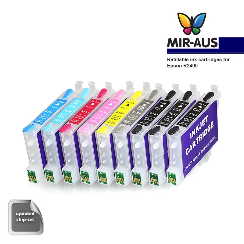 MIR-AUS online shopping-Refillable Cartridges FOR EPSON R2400