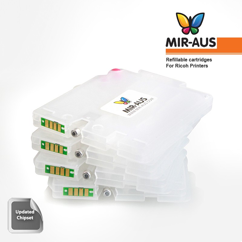 Empty refillable ink cartridges for Ricoh sg310dnw