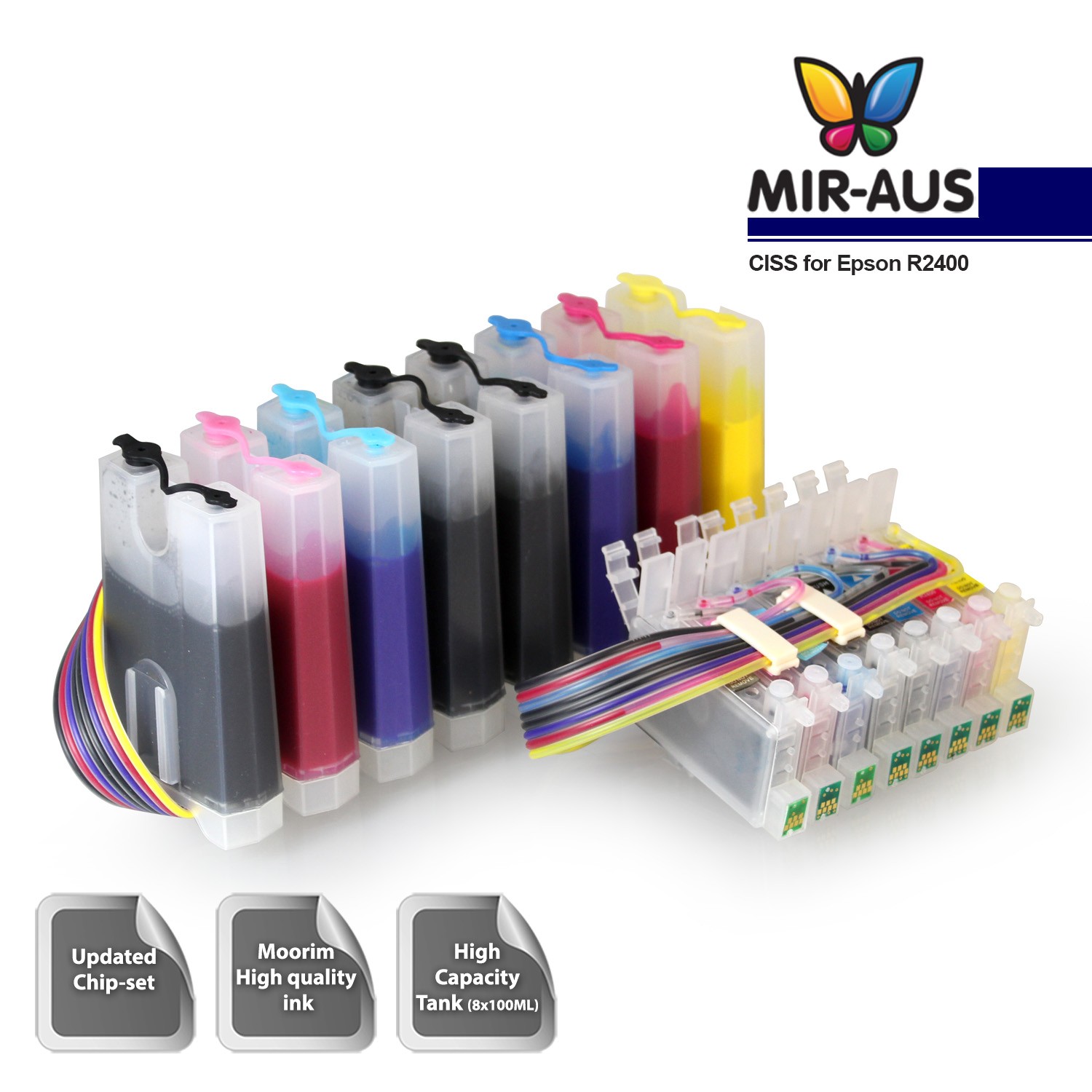 MIR-AUS online shopping-CISS FOR EPSON R2400 MBOX-V 2 , FLY-V 3- in