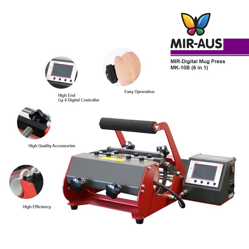 MOK-MK-10B Multifunction Sublimation mir-aus Digital Mug Press